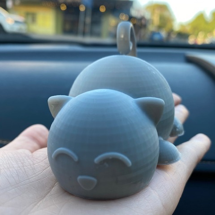 3D Printable 3d printed cat by Guo Sara