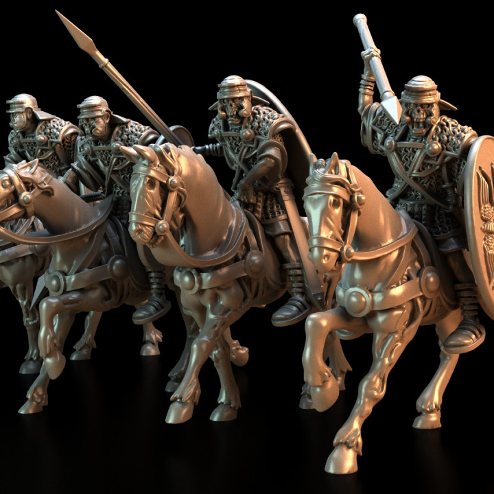 3D Printable Auxiliary Cavalry - LEGIO IX HISPANA - Cursed Legion of ...