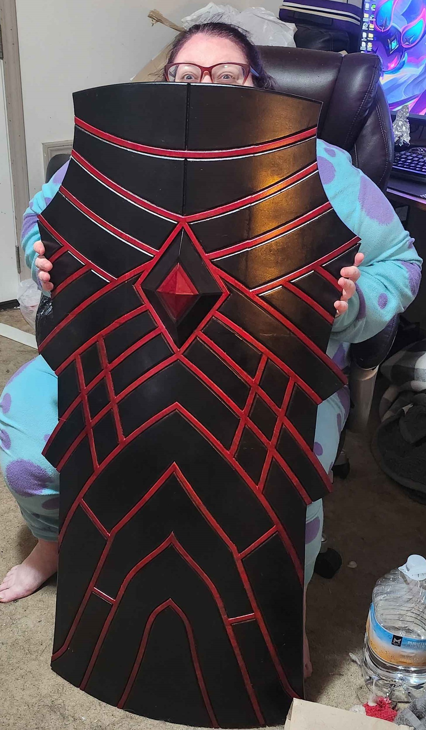 3D Printable bofuri - maples sheild by Amy Harrison 3D Printable bofuri - maples sheild by Amy Harrison