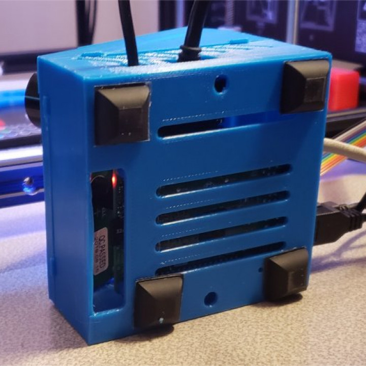 3D Printable Ender Control Box (LCD + Pi 3 + Pi 4) by Stephen Pollock