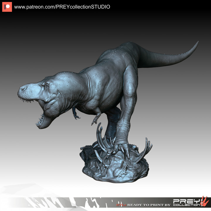 3D Printable T-REX by Alex