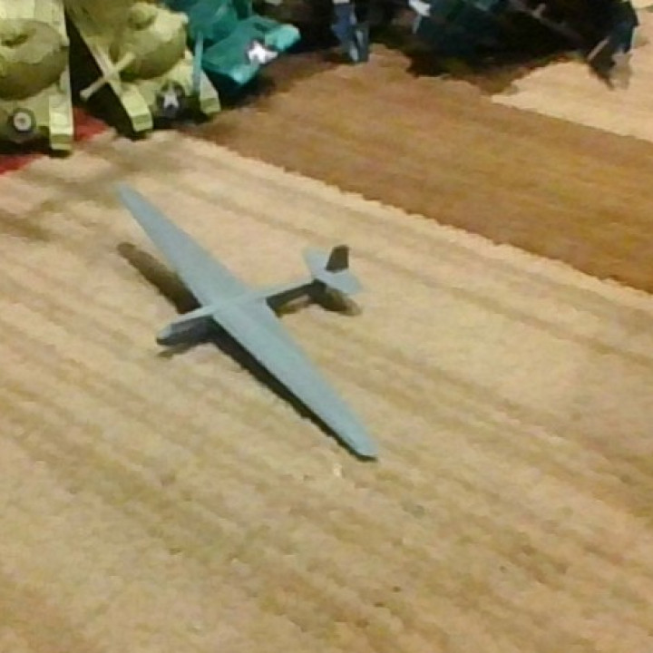 3D Printable DFS-230 German Assault Aircraft by Louis Ponce