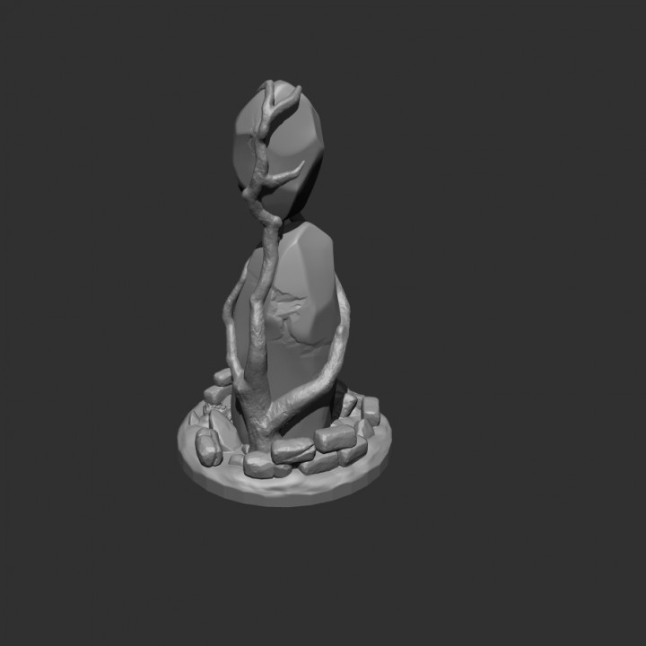 3D Printable Ritual Stone by serdar e.
