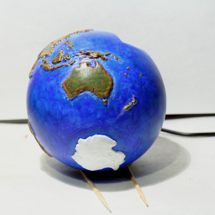 3D Printable Project Earth - Reset by Derek Tombrello