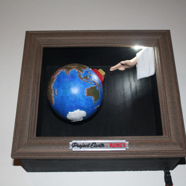 3D Printable Project Earth - Reset by Derek Tombrello