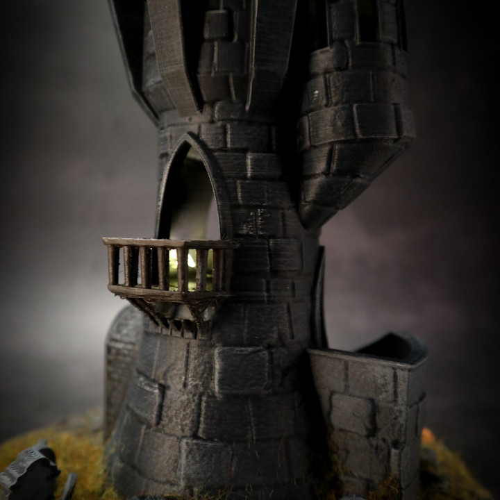 3D Printable The Haunted Tower by Fr3D @ The3DPrinting