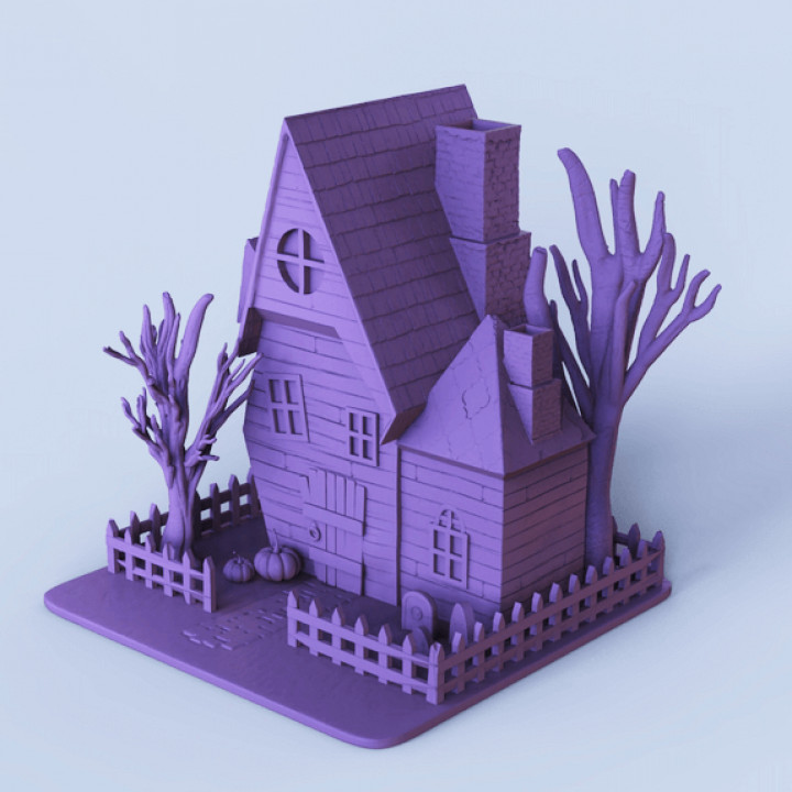 3D Printable Witch House by MiniWorld3D