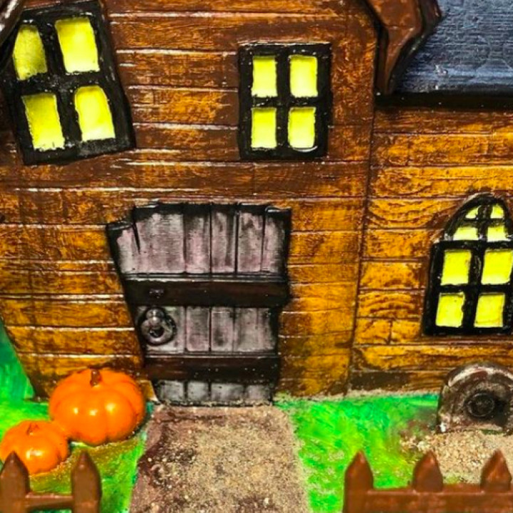 3D Printable Witch House by MiniWorld3D