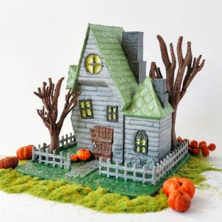 3D Printable Witch House by MiniWorld3D