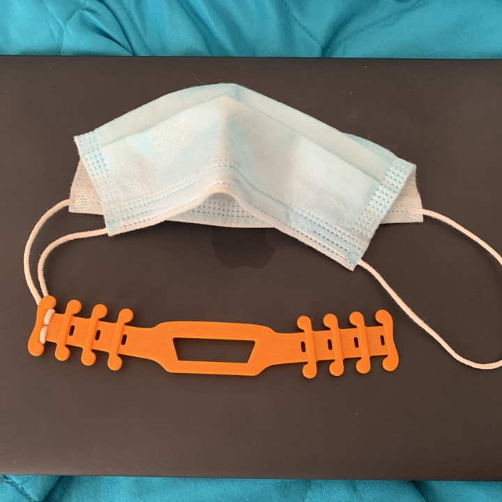 3D Printable My Surgical Mask Strap by Marco Tasca