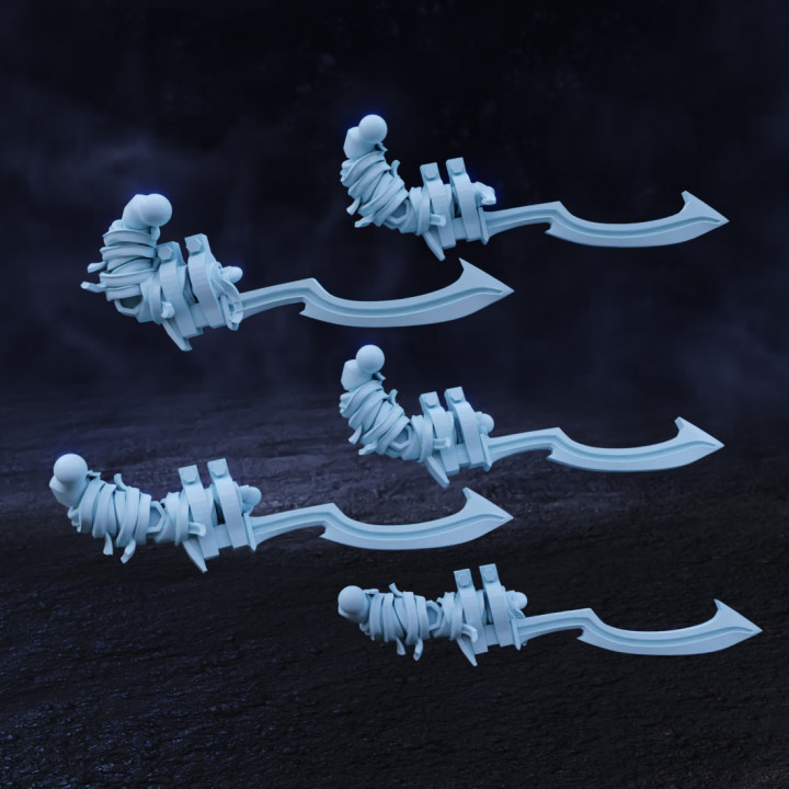 3D Printable The Mummified - Star Pharaohs by Star Pharaoh Foundry