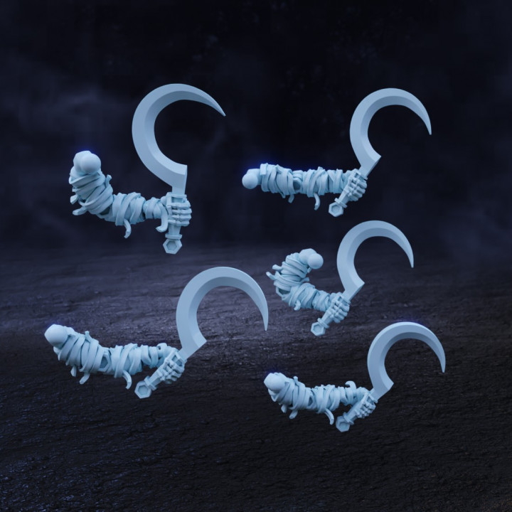 3D Printable The Mummified - Star Pharaohs by Star Pharaoh Foundry