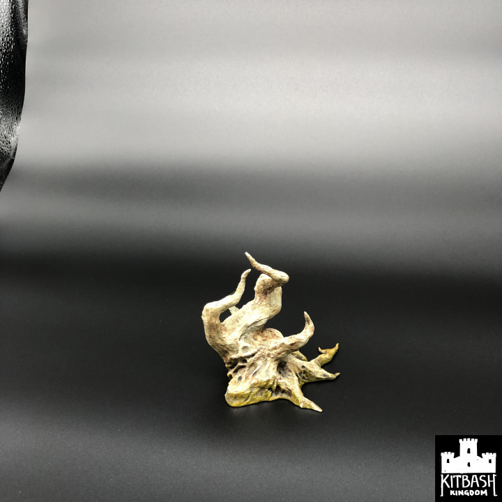 3D Printable Dread Wood Iron Bark Trees by kitbash kingdom