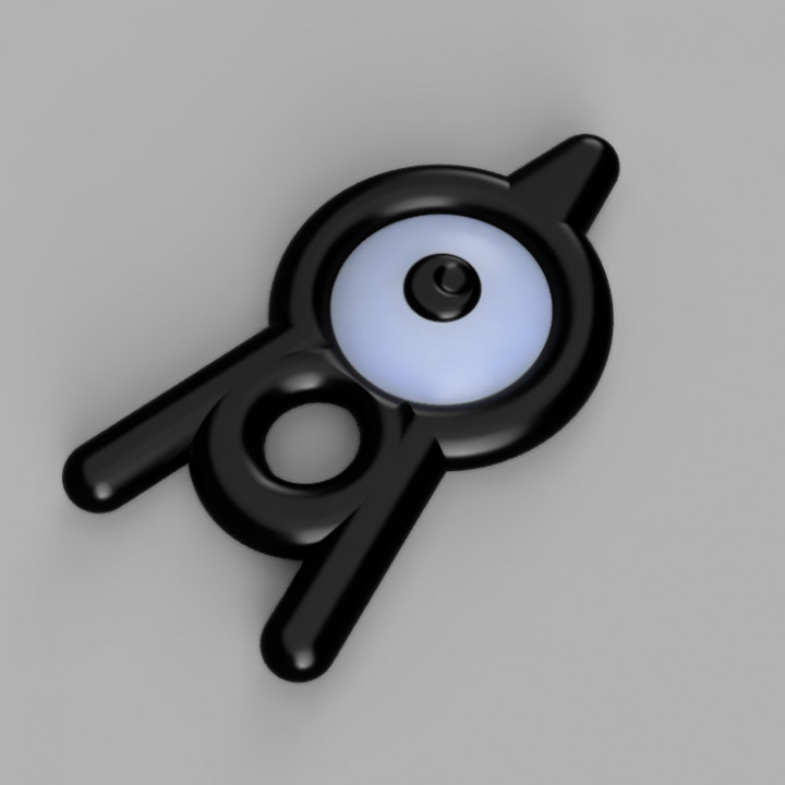 3D Printable Unown Series by Dan Markov