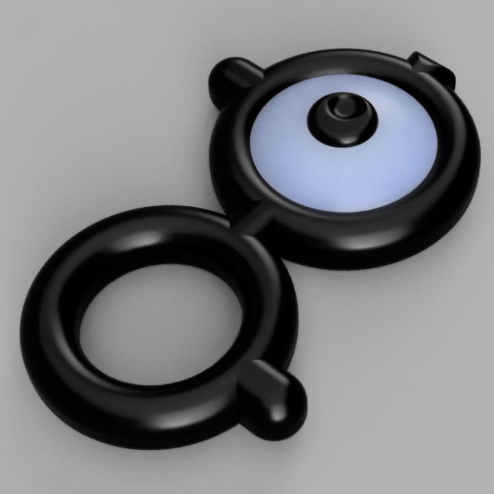 3D Printable Unown Series by Dan Markov