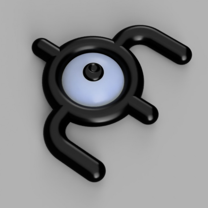 3D Printable Unown Series by Dan Markov
