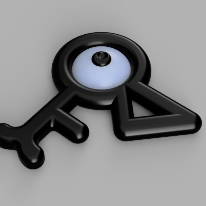 3D Printable Unown Series by Dan Markov