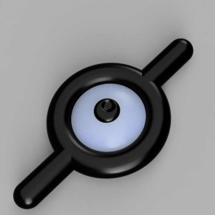 3D Printable Unown Series by Dan Markov