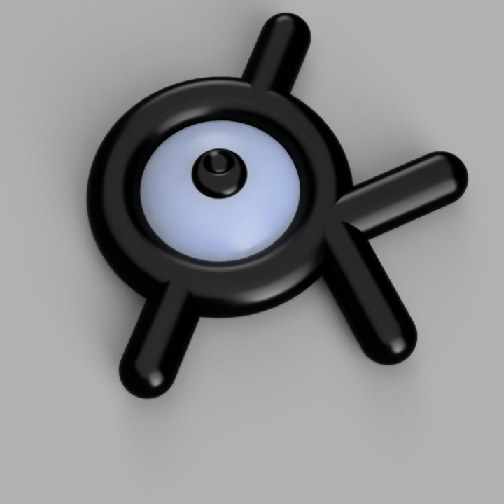 3D Printable Unown Series by Dan Markov