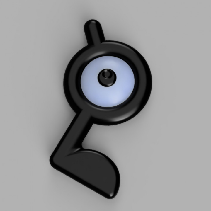 3D Printable Unown Series by Dan Markov