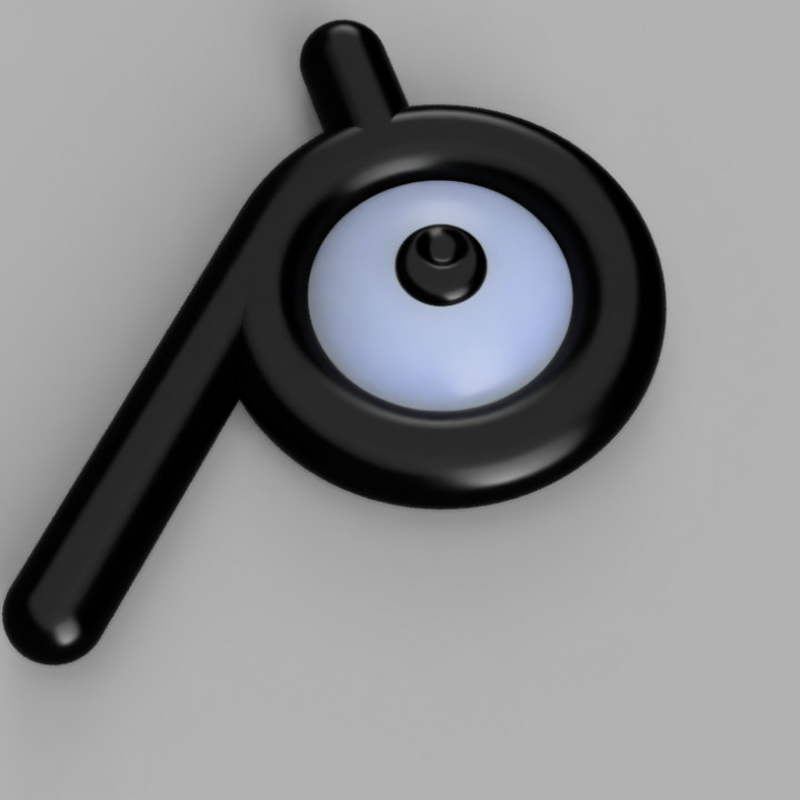 3D Printable Unown Series by Dan Markov