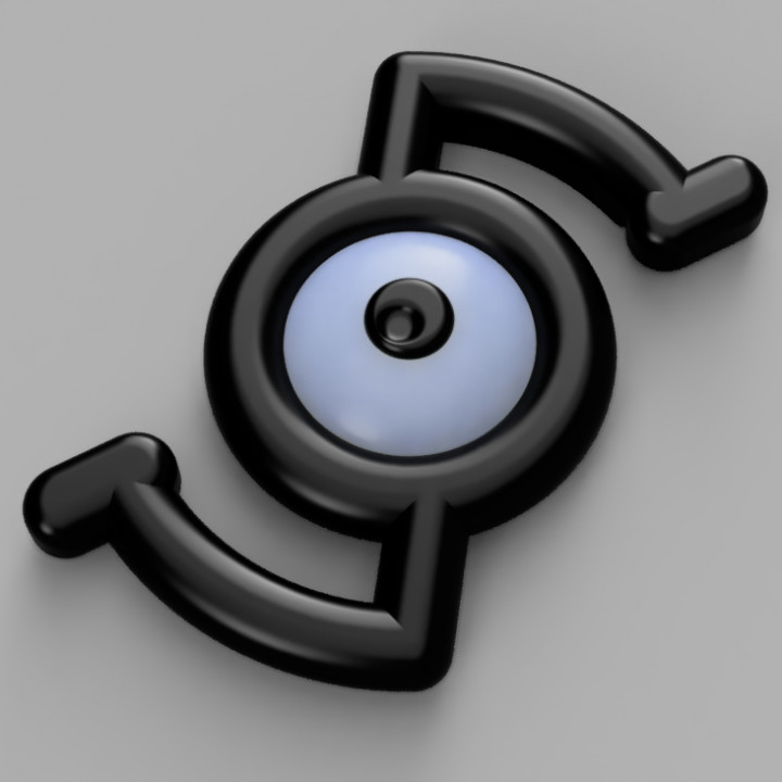 3D Printable Unown Series by Dan Markov
