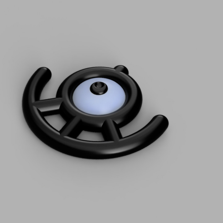 3D Printable Unown Series by Dan Markov