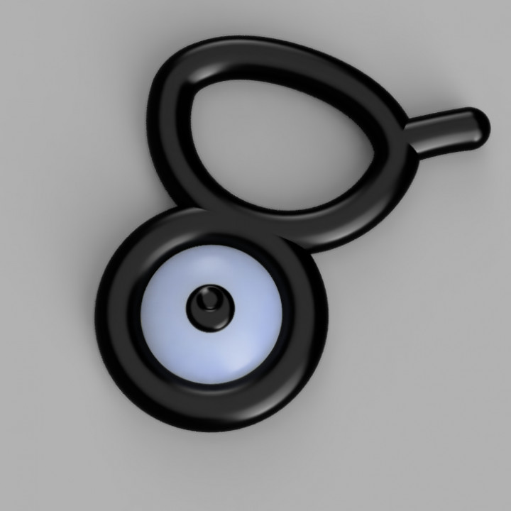 3D Printable Unown Series by Dan Markov