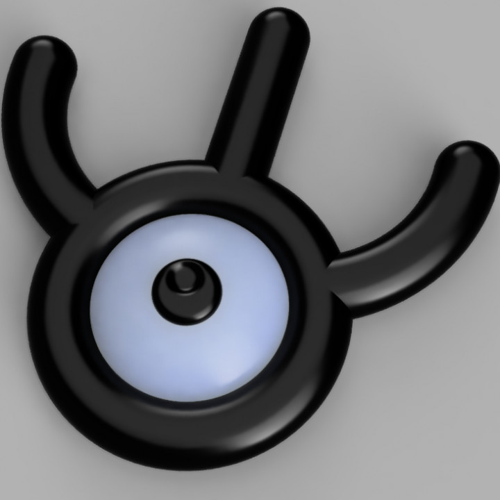 3D Printable Unown Series by Dan Markov