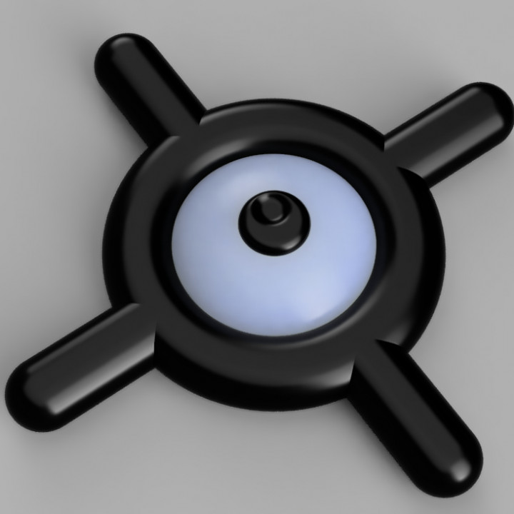 3D Printable Unown Series by Dan Markov