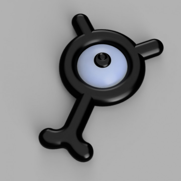 3D Printable Unown Series by Dan Markov