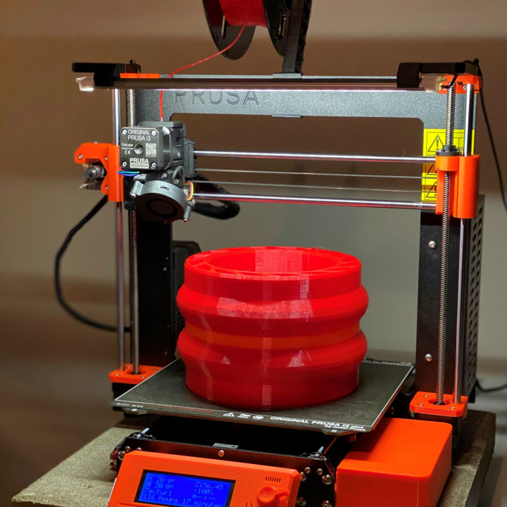 3D Printable Ribbit Deluxe Muscle Tension Relief Roller by Adam McDonnough