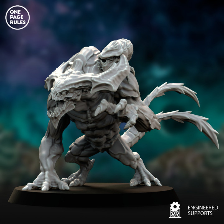 3D Printable Snatcher Lord - Alien Hives by One Page Rules