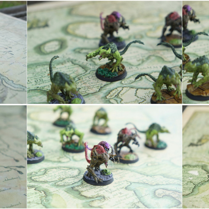 3D Print of Alien Soul-Snatchers by Ecthelion