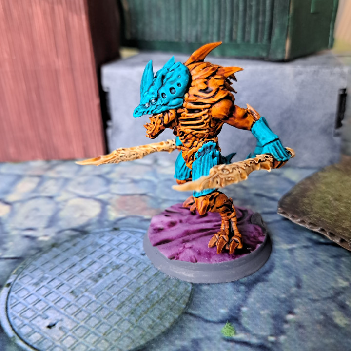 3D Print of Alien Hive Warriors by RafalRK