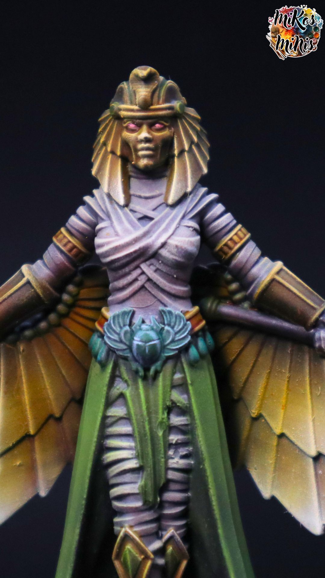 3D Printable Royal Champion (Monarch) [Queen] - Mummified Undead by One ...