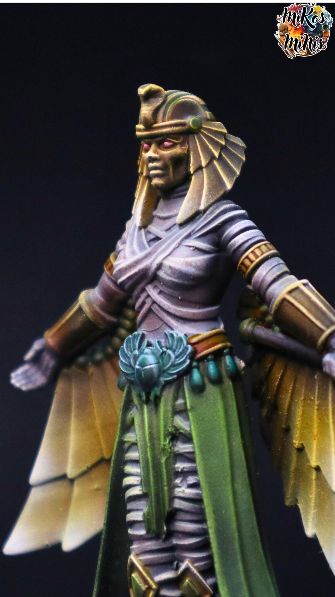 3D Printable Royal Champion (Monarch) [Queen] - Mummified Undead by One ...