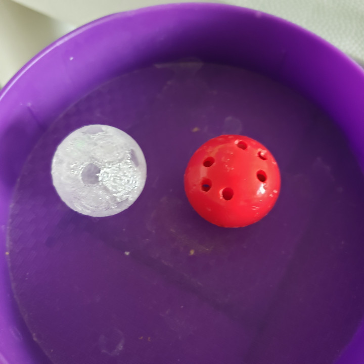 3D Printable 1 inch diameter ball by gemste