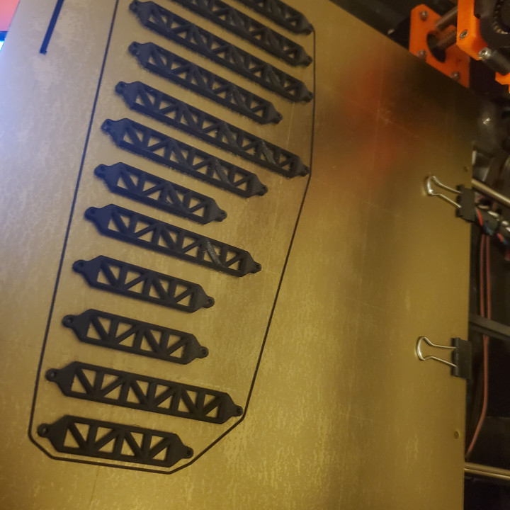 3D Printable Erector struts by James Frojen