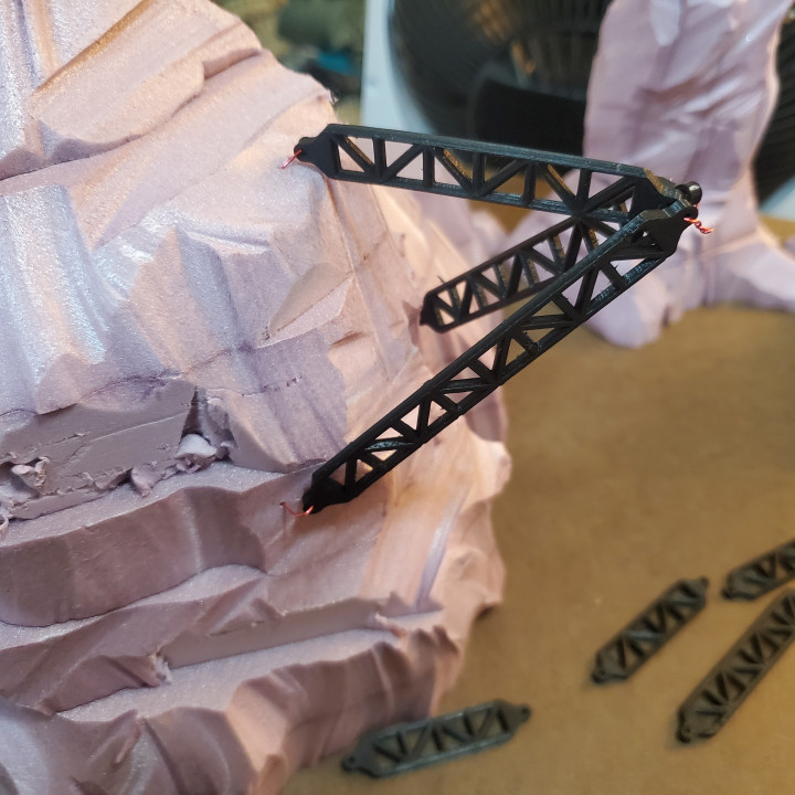 3D Printable Erector struts by James Frojen