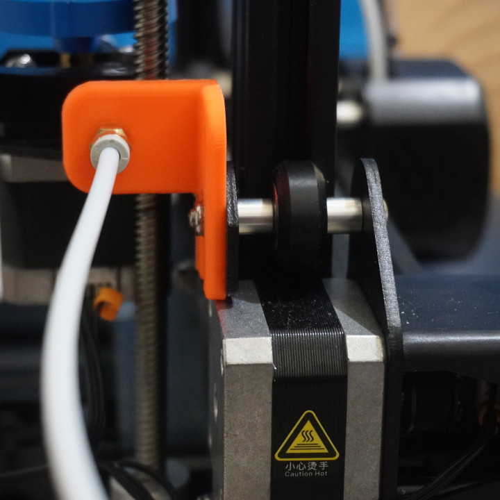 3D Printable Ender 3 filament guide by Ian