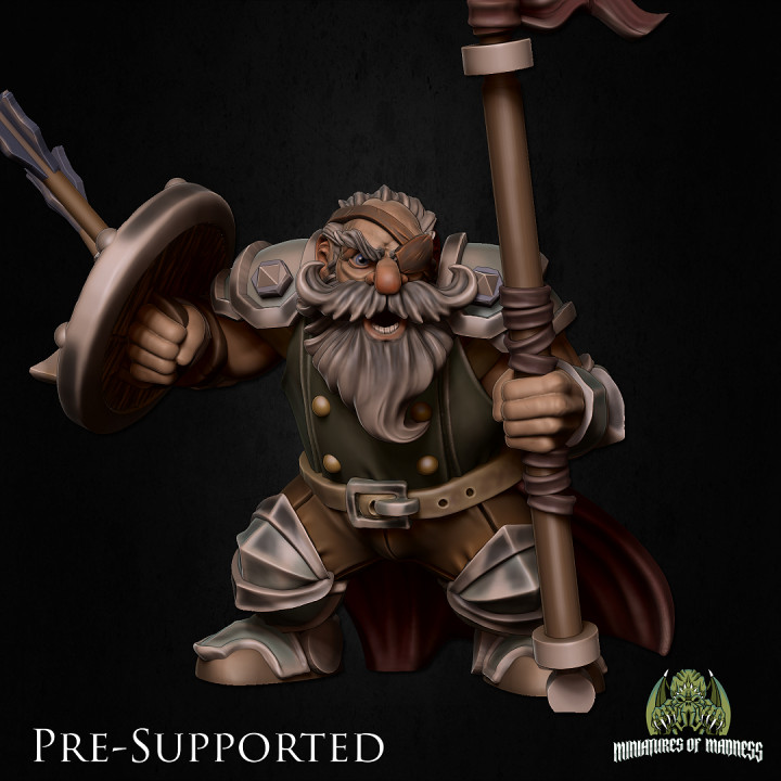 3D Printable HOLD MY DWARF [PRE-SUPPORTED] 60+ Models by Miniatures of ...