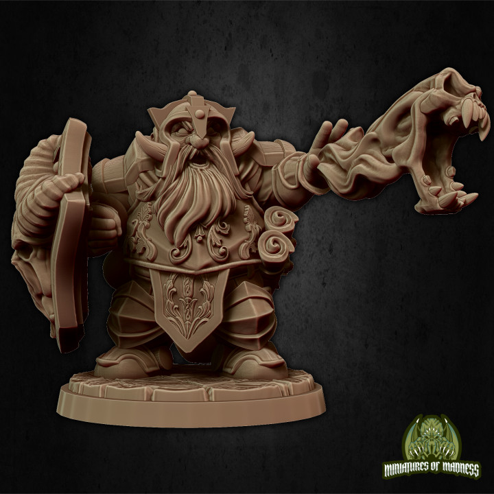 3D Printable HOLD MY DWARF [PRE-SUPPORTED] 60+ Models by Miniatures of Madness