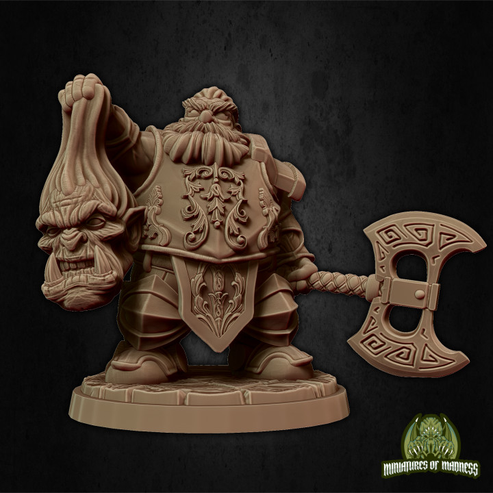 3D Printable HOLD MY DWARF [PRE-SUPPORTED] 60+ Models by Miniatures of ...