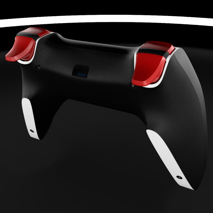 3D Printable PS4 controller shell by Aleksej