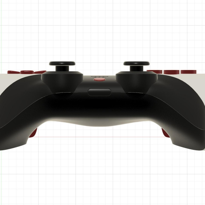 3D Printable PS4 controller shell by Aleksej