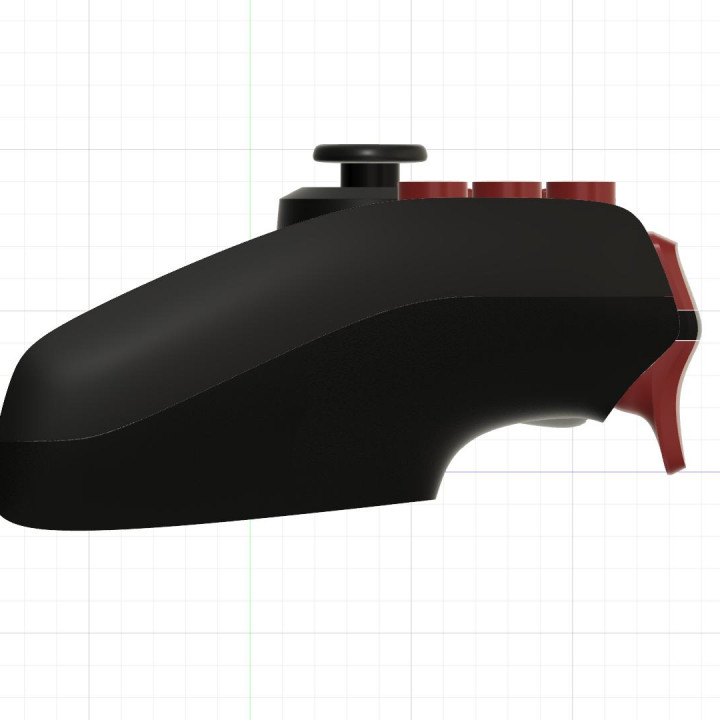 3D Printable PS4 controller shell by Aleksej