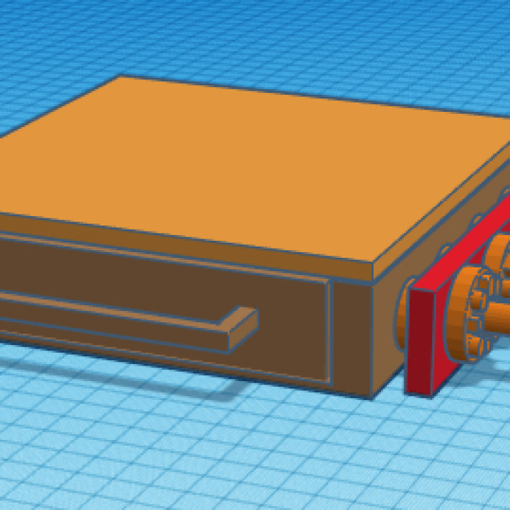 3D Printable Lockable box by ike flothenburger
