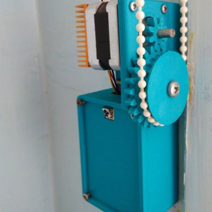 3D Printable Automatic Roller Blind System with Arduino by Furkan