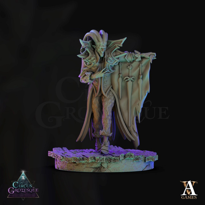 3D Printable The Circus Grotesque Bundle by Archvillain Games
